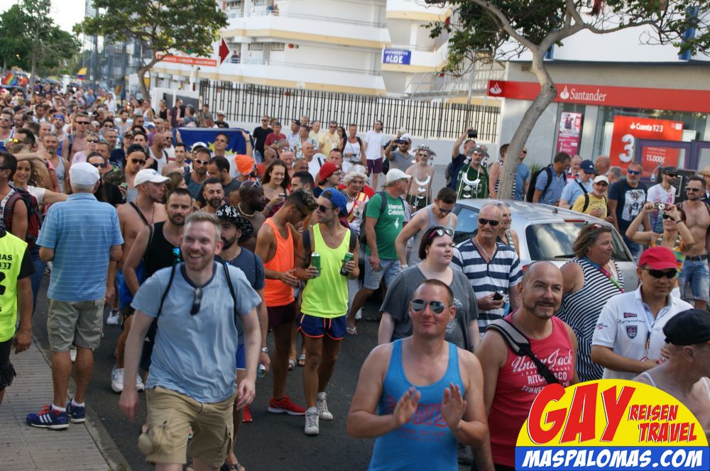 Maspalomas Winter Pride 2016 (Gran Canaria) - Der Pride Walk