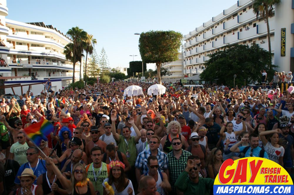 Maspalomas Winter Pride 2016 (Gran Canaria) - Der Pride Walk
